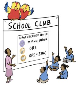 diarrhoea school club - Children for Health